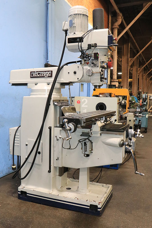 54'' Table 5HP Spindle MSC - Vectrax GS20F VERTICAL MILL (Ref No ...