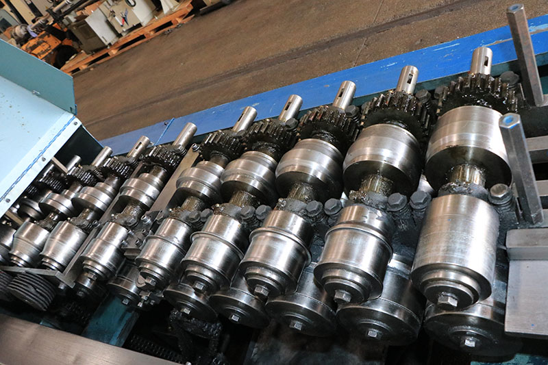 14 Stands 1.25'' Roll Dia Lockformer TDC ROLL FORMER (Ref No: 164220 ...