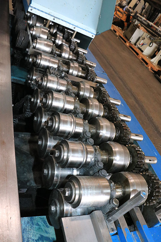14 Stands 1.25'' Roll Dia Lockformer TDC ROLL FORMER (Ref No: 164220 ...