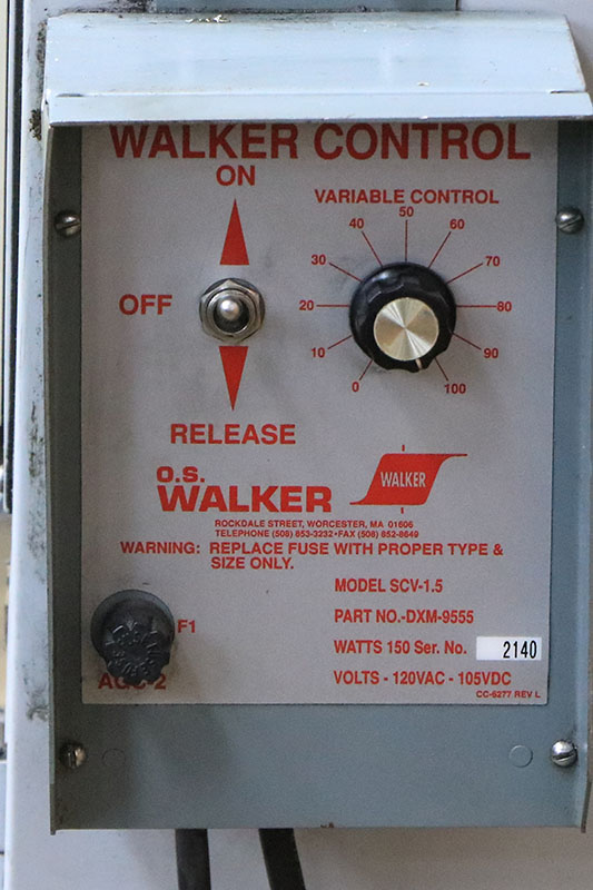 6'' Width 12'' Length Harig 612, 1994, CABLE DRIVE, ACU-RITE 1X DRO ...