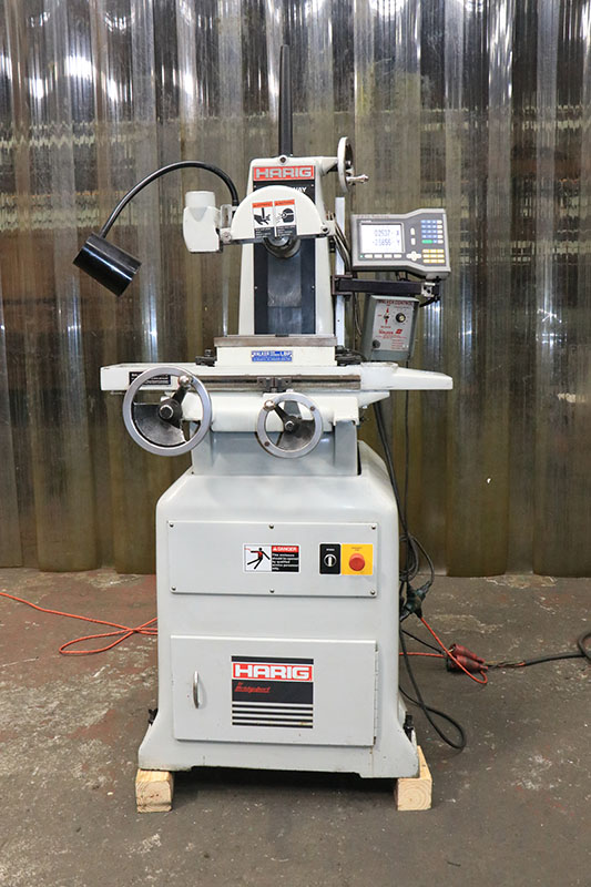 6'' Width 12'' Length Harig 612 BALLWAY, 2004, 2X DRO, CAST IRON BASE ...