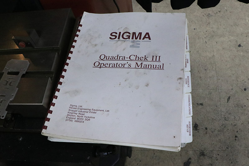 24'' Screen Starrett HF600, 2002, QC 2000 DRO w/PROG. GEO FUNCT., 10 ...