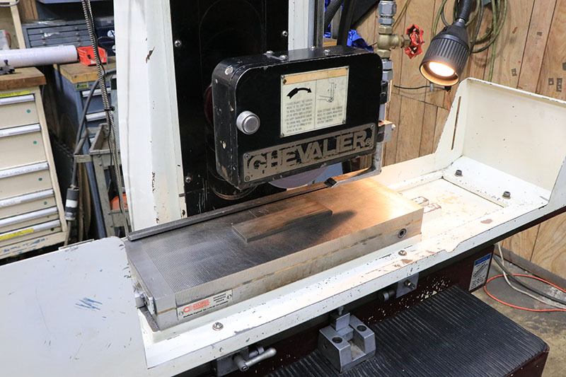 6'' Width 18'' Length Chevalier 618M, 2000, DRO, ROLLER BEARING TABLE ...