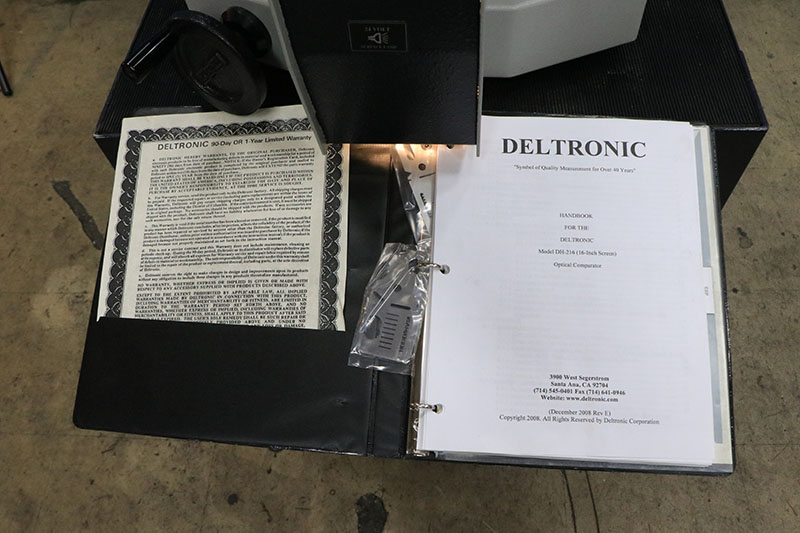 16'' Screen Deltronic DH-216, 2017, ND 1202 DRO w/PROG GEO FUNCT ...