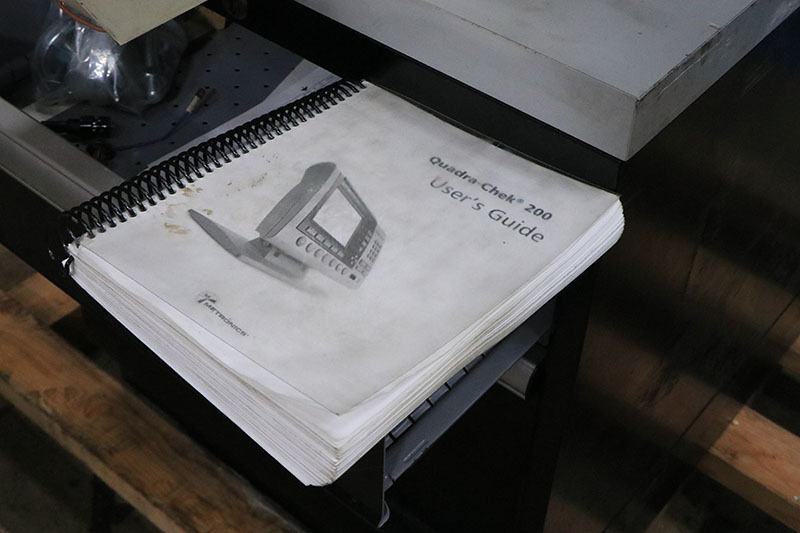 16'' Screen Dorsey Gage Co. BENCHMARK 16H, 2004, QC 200 DRO w/PROG. GEO ...