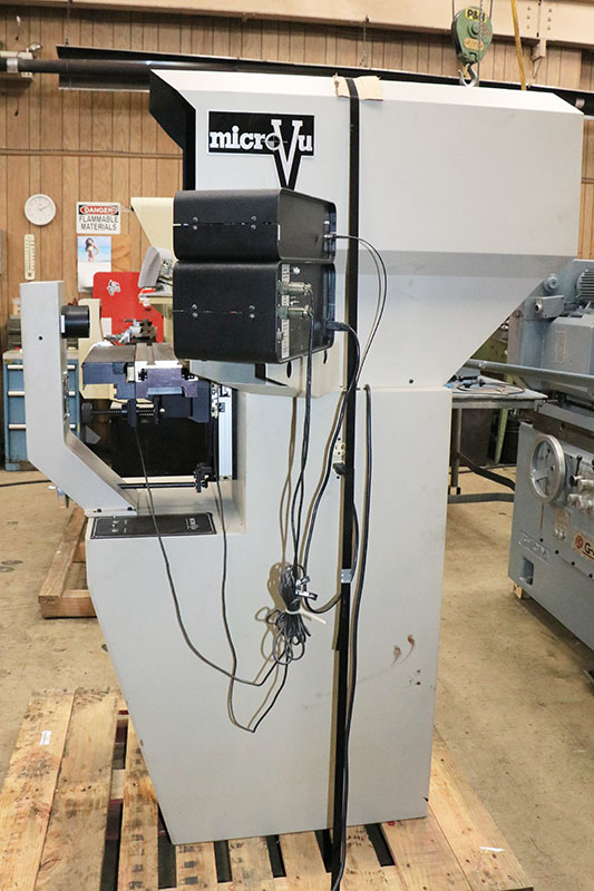 14'' Screen Micro-Vu S-14, Q16 DRO & ED-50 EDGE DET., 20X LENS OPTICAL ...