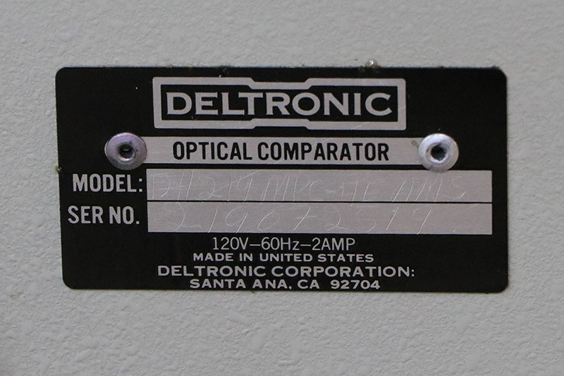 14'' Screen Deltronic DH214-MPC-4AMSE, NEW 2007 OPTICAL COMPARATOR (Ref ...