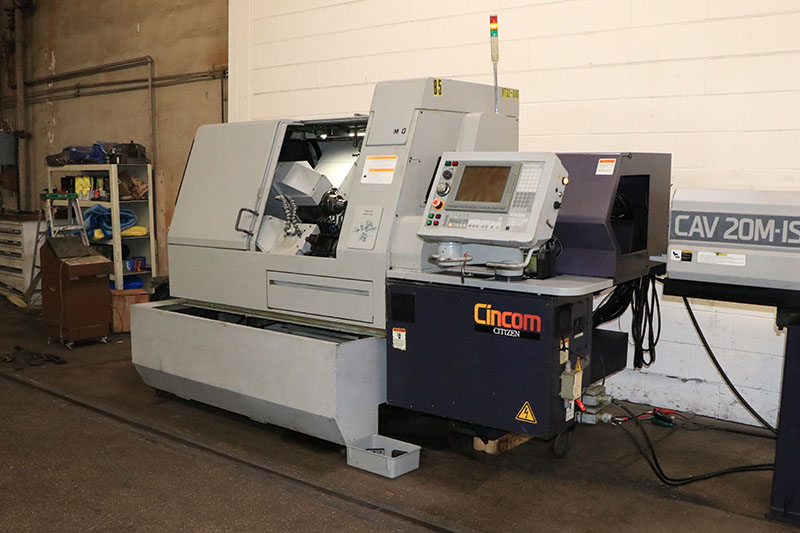 0.75'' Dia. Citizen M-20 III (3M3) CNC SWISS TYPE LATHE (Ref No: 164421 ...