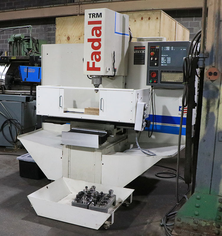 30'' X Axis 5HP Spindle Fadal TRM CNC VERTICAL MILL (Ref No: 165472 ...
