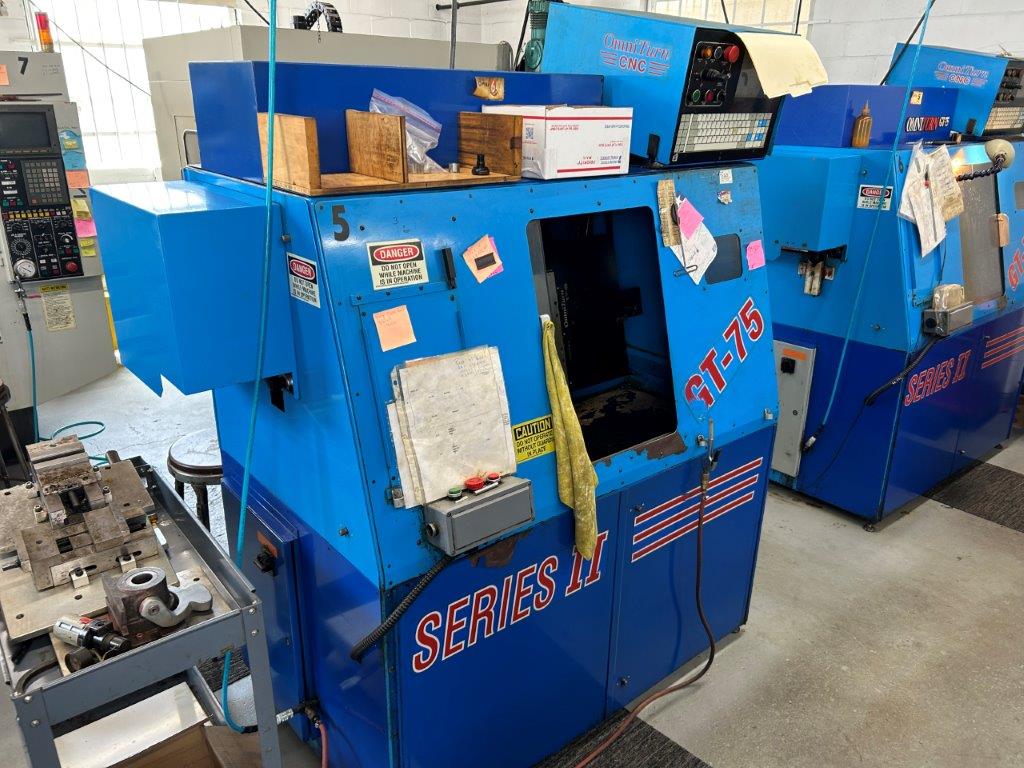 Omniturn GT-75 Series II CNC LATHE (Ref No: 166494) - Machinery Values