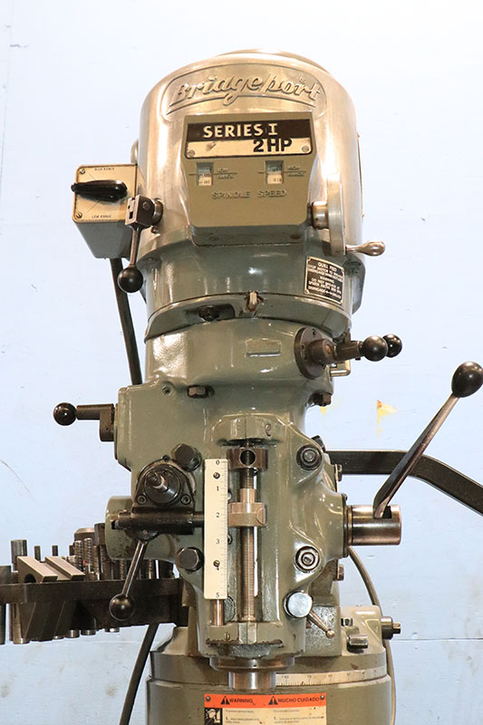 48'' Table 2HP Spindle Bridgeport SERIES I VERTICAL MILL (Ref No ...