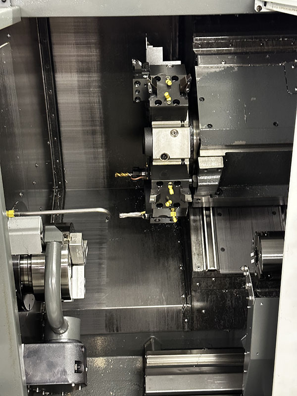 Haas ST-15 w/Subspindle & Barfeed 106 CUT HOURS CNC LATHE (Ref No ...