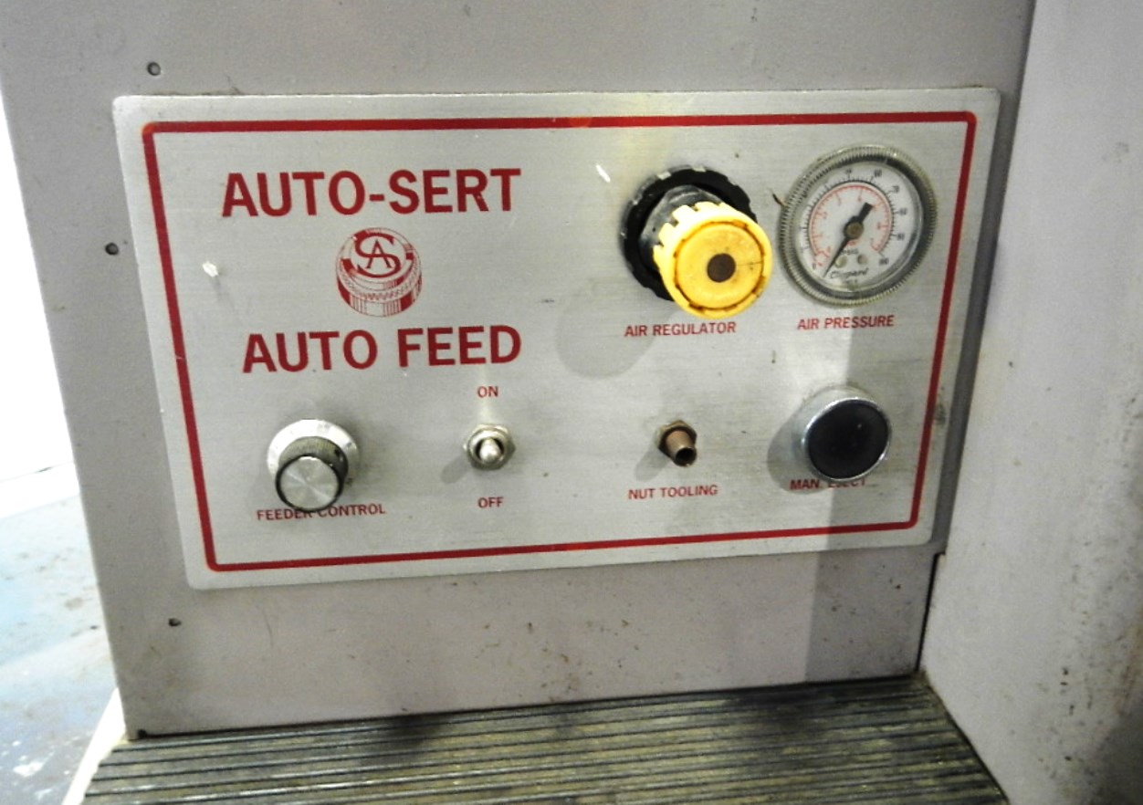 7.5 Ton 6'' Stroke Auto-Sert AS-7.5 HARDWARE INSERTION PRESS (Ref No ...