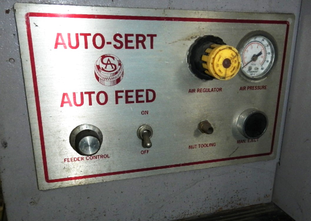 7.5 Ton 6'' Stroke Auto-Sert AS-7.5 HARDWARE INSERTION PRESS (Ref No ...