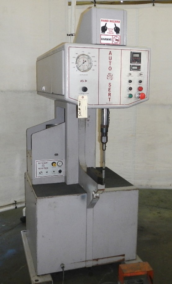 Presses - HARDWARE INSERTION PRESSES FOR SHEETMETAL - Machinery Values