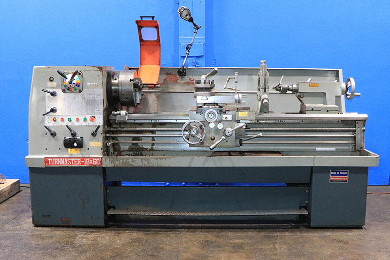 18'' Swing 60'' Centers Turnmaster 1860 ENGINE LATHE (Ref No: 167571 ...