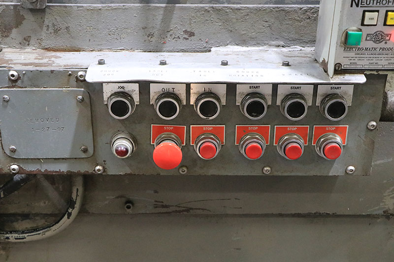 36'' Chuck Blanchard 20K-36, WET BASE, SLUDGE CONVEYOR, ROTARY SURFACE ...