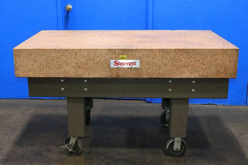 36'' Length 60'' Width Starrett GRADE B ''TOOLROOM'', FACTORY BASE WITH ...