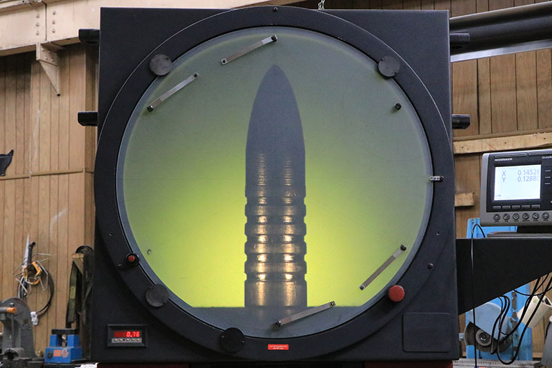 30'' Screen Starrett HF750, 2011, QC200 DRO & EDGE DET. OPTICAL ...