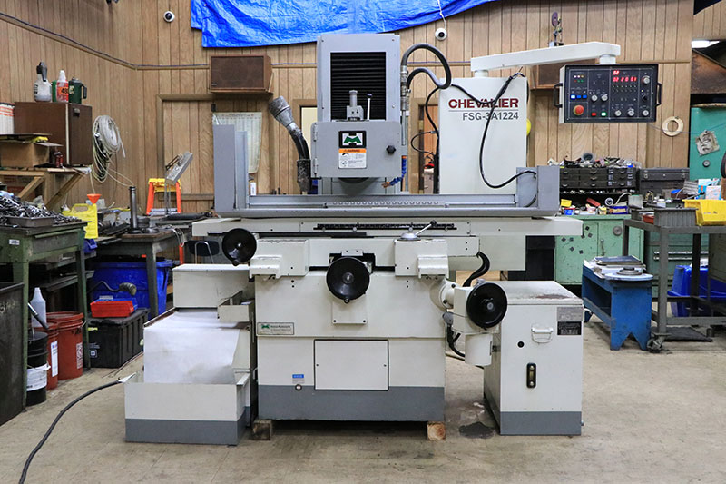 12'' Width 24'' Length Chevalier FSG-3A1224, 2017, PROG. AUTO IDF, 3X AUTO FEEDS SURFACE GRINDER ...