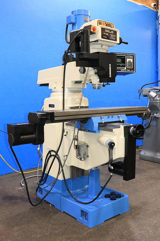 30'' X Axis 5HP Spindle Royal 5VK w/Proto-Trak MX3 CNC VERTICAL MILL ...