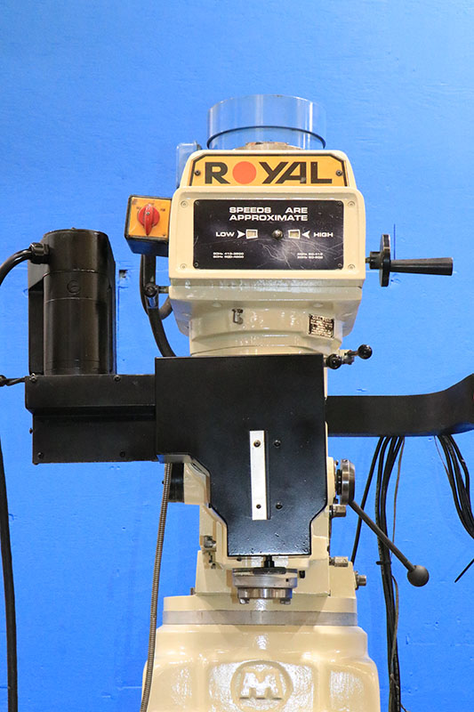 30'' X Axis 5HP Spindle Royal 5VK w/Proto-Trak MX3 CNC VERTICAL MILL ...