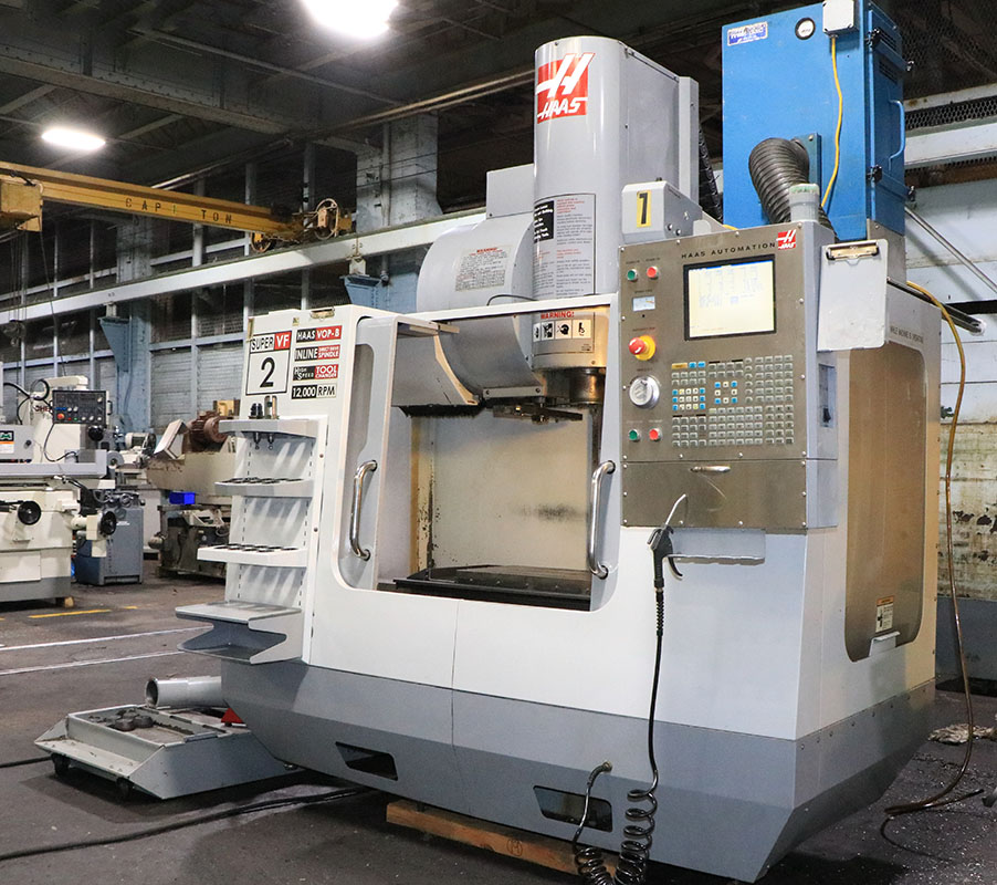 30'' X Axis 16'' Y Axis Haas VF2SS VERTICAL MACHINING CENTER (Ref No ...
