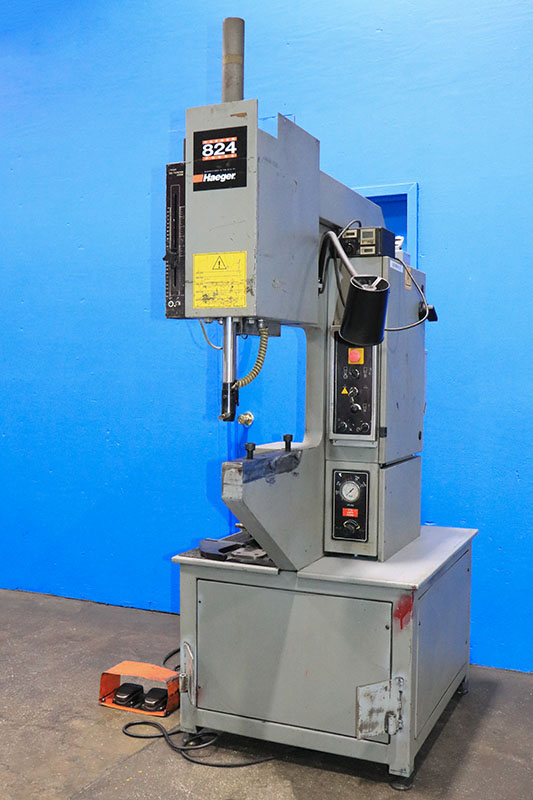 8 Ton 8'' Stroke Haeger 824-1H HARDWARE INSERTION PRESS (Ref No: 169007 ...