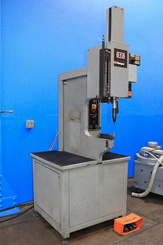 6 Ton 8'' Stroke Haeger 618 HARDWARE INSERTION PRESS (Ref No: 169008 ...