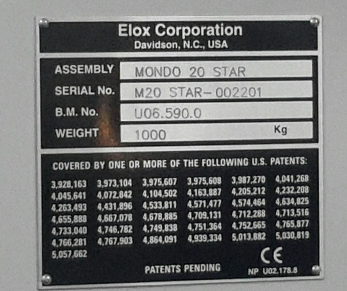 Agie MONDO 20 STAR, 2001,AGIE FUTURA V CNC, C-AXIS, ATC RAM-TYPE EDM ...