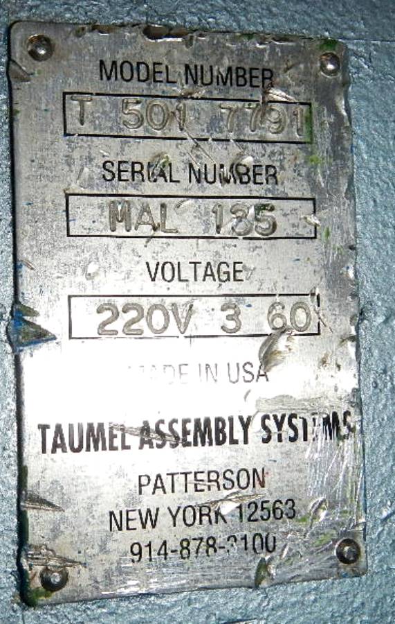 0.55'' Rivet Cap 6.6'' Throat Taumel T-501 RIVETER (Ref No: 169140 ...