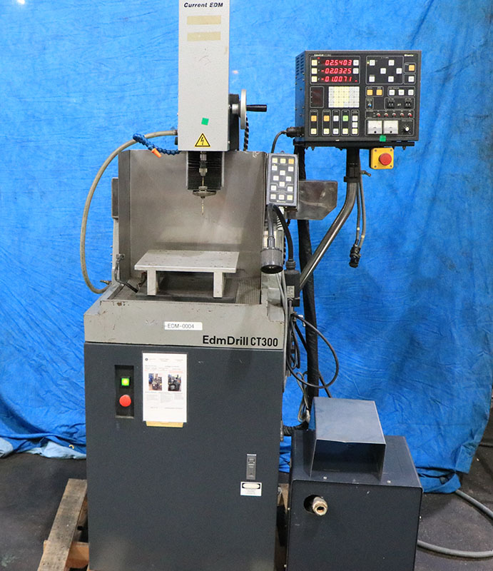 57 AMPS Current EDM CT300B, 1998, ELENIX CNC (NOT MANUAL) EDM HOLE DRILLER (Ref No: 169195 ...