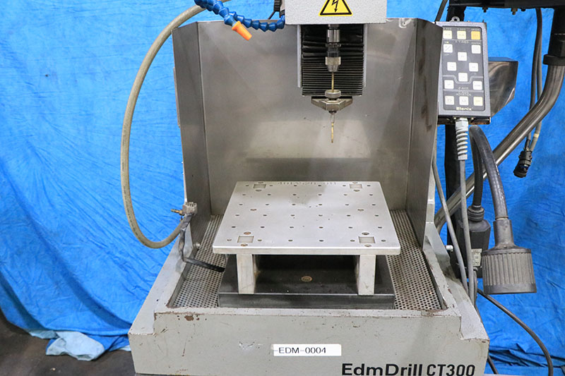 57 AMPS Current EDM CT300B, 1998, ELENIX CNC (NOT MANUAL) EDM HOLE ...