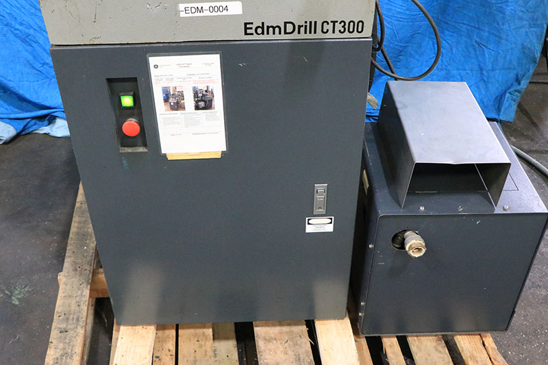 57 AMPS Current EDM CT300B, 1998, ELENIX CNC (NOT MANUAL) EDM HOLE ...