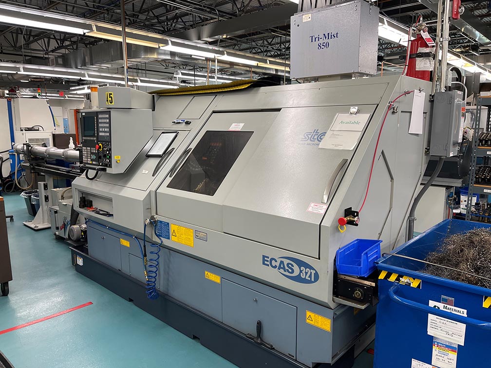 Automatic Screw Machines - CNC SWISS TYPE MULTI-AXIS LATHES - Machinery ...