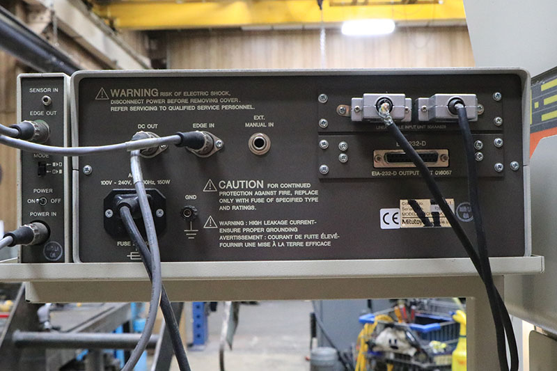 14'' Screen Mitutoyo PH-3500, 2000's, MICROPAK 2 DRO & OPTOEYE EDGE DET ...