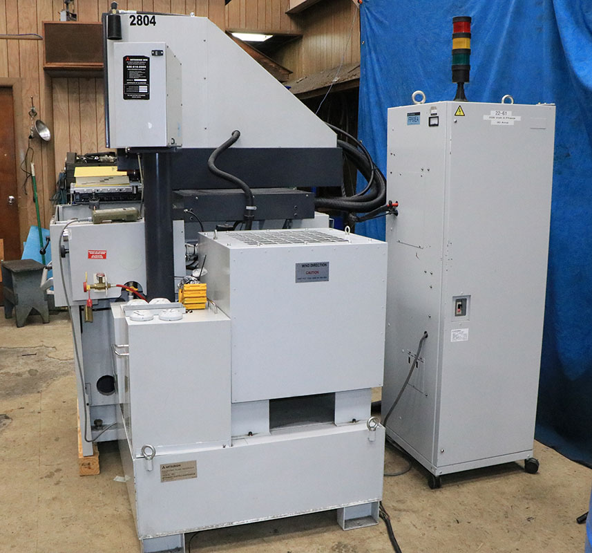 11.8'' X Axis 9.8'' Y Axis Mitsubishi EA8M, 2013, 4/7 SHUTTLE ATC ...