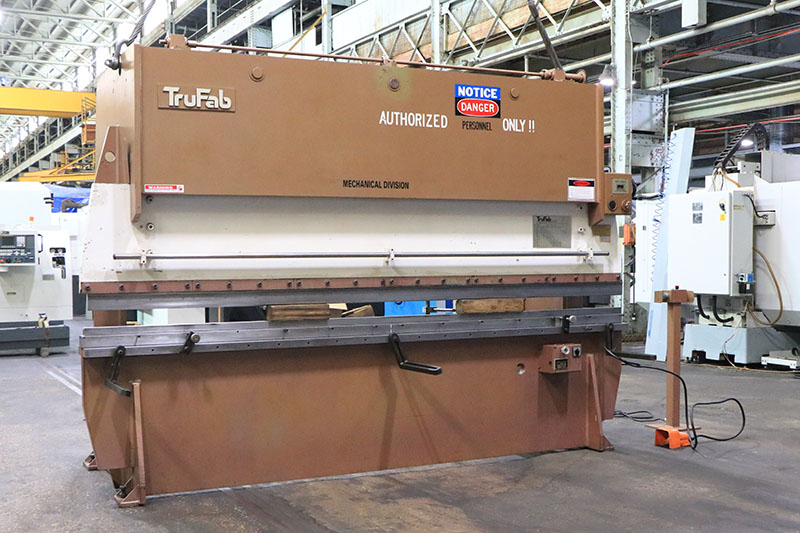 90 Ton 144'' Bed Wysong TRUFAB P90-12 PRESS BRAKE (Ref No: 169300 ...