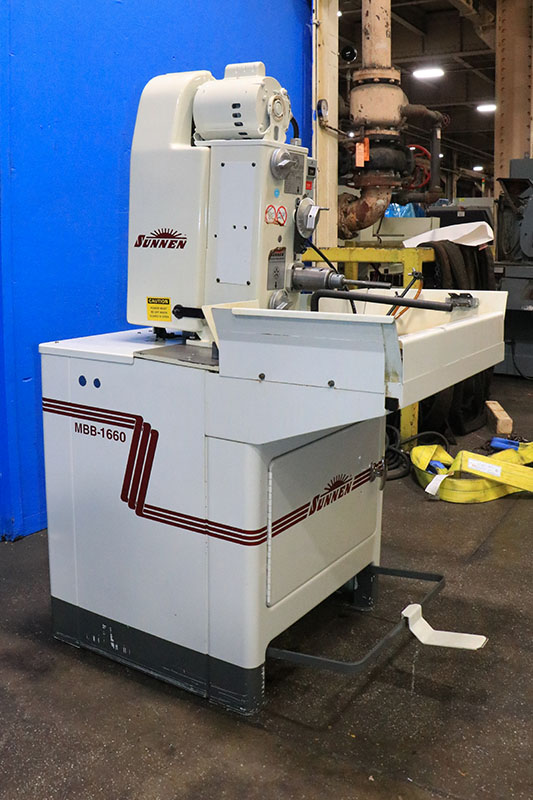 6.5'' Dia 16'' Stroke Sunnen MBB-1660-K, NEW 2000's, S/N: 1X1-95080 ...