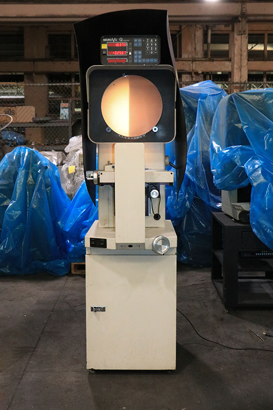 14'' Screen Micro-Vu SPECTRA SERIES, '05, Q16 DRO, LENS, SURF. ILL ...