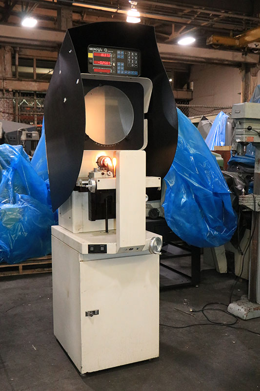 14'' Screen Micro-Vu SPECTRA SERIES, '05, Q16 DRO, LENS, SURF. ILL ...