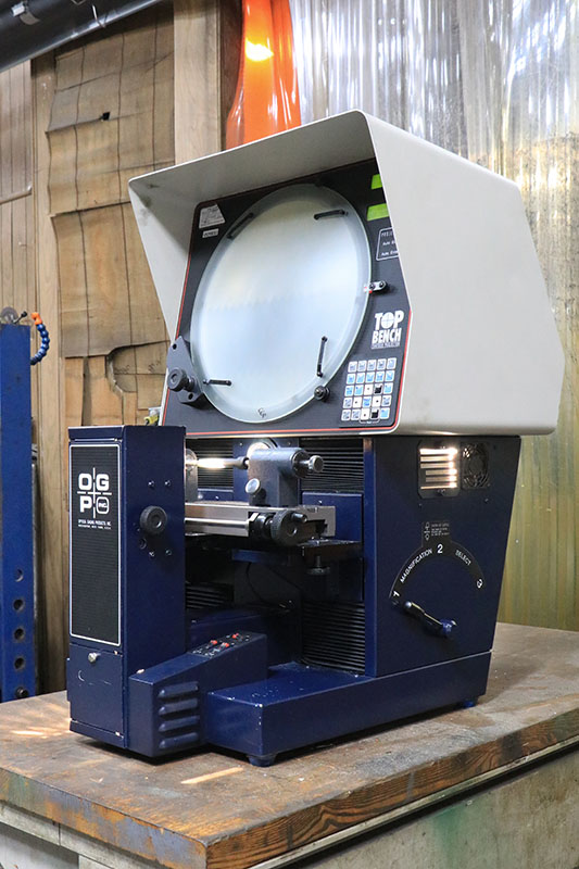 14'' Screen OGP TOP BENCH, DRO w/PROG. GEO. FUNCT. & EDGE DET. OPTICAL ...
