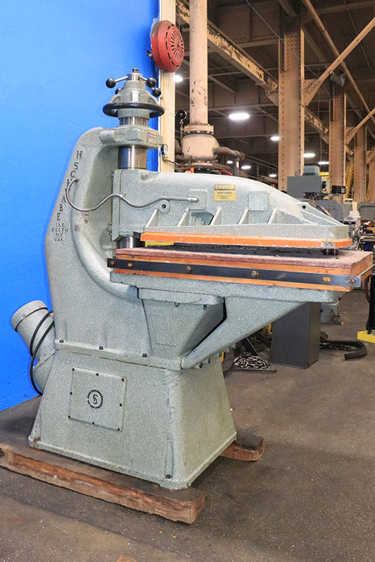 25 Ton Herman-Schwabe DS CLICKER DIE CUTTING PRESS (Ref No: 173484 ...
